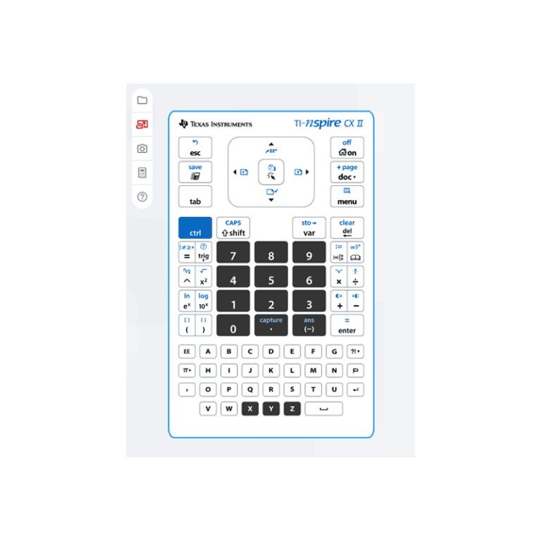 Calculadora en línea TI-Nspire™ CX II - LGC